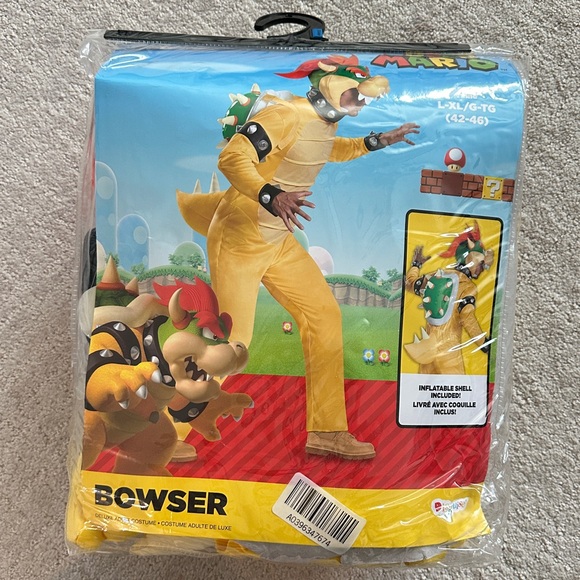 Other | Super Mario Bowser Mens Costume Xl | Poshmark